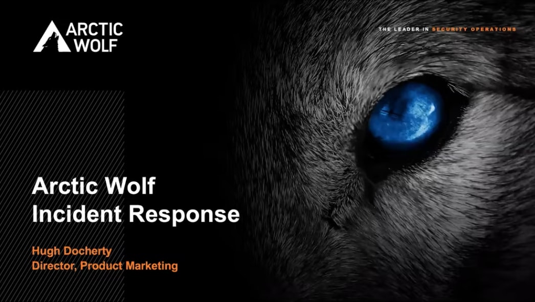 Incident Response Retainer - Arctic Wolf