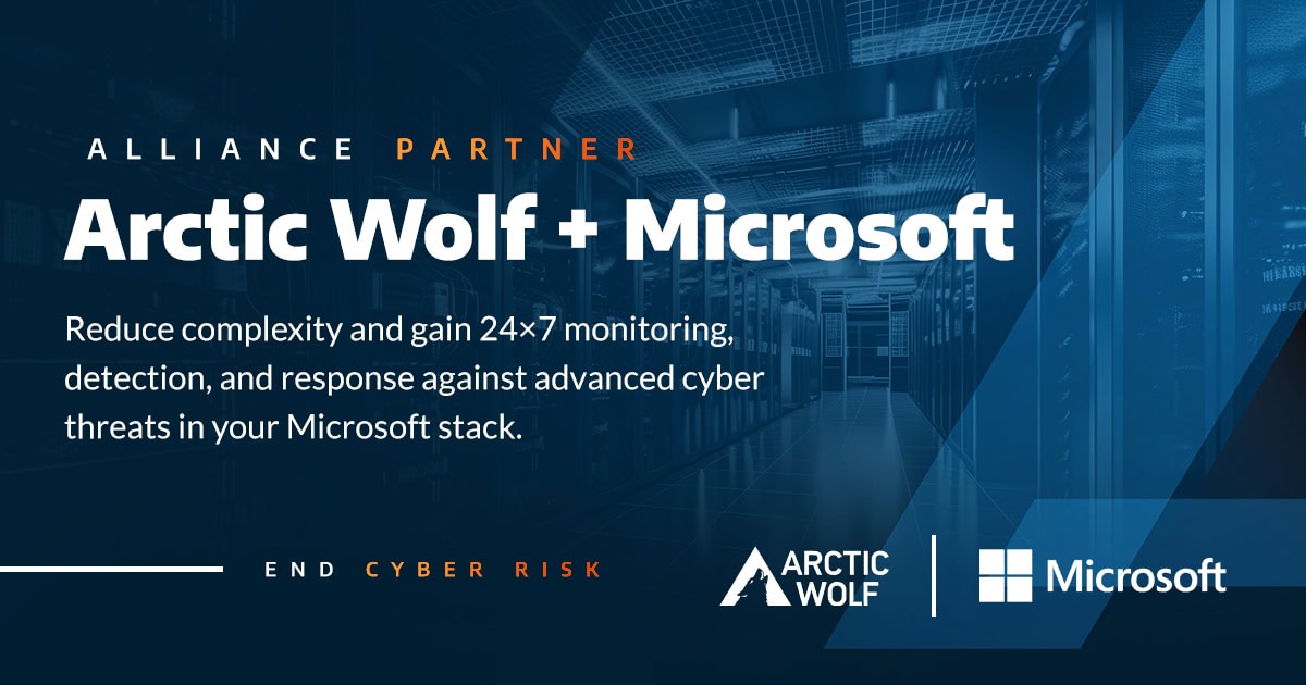 Arctic Wolf Alliance Partner - Microsoft - Arctic Wolf